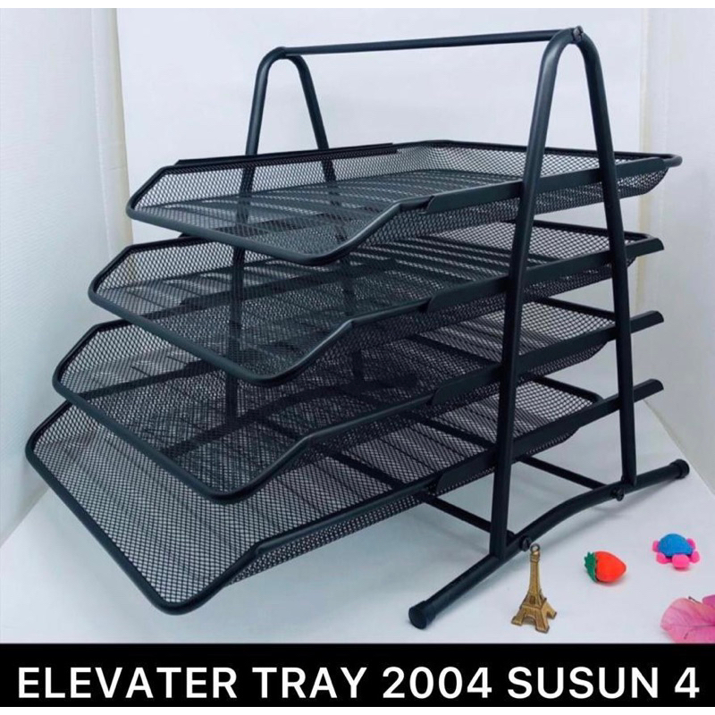 Jual RAK BESI SUSUN BESI ELEVATED TRAY RAK DOKUMEN KERTAS | Shopee ...