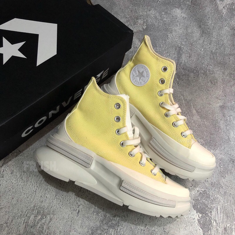 Jual CONVERSE RUN STAR HI LEGACY SUNSHINE | Shopee Indonesia