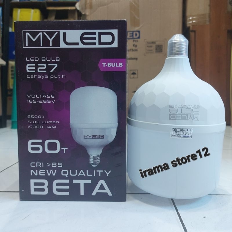 Jual Lampu Led Capsul MYLED beta 60wat/lampu murah by luby myled ...