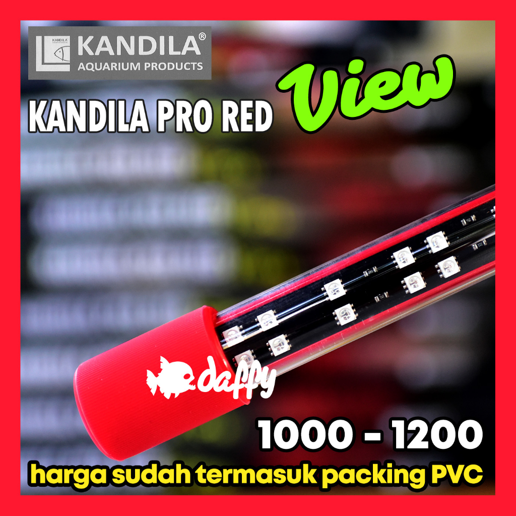 Jual Lampu Kandila Pro RED VIEW 1000 1200 lampu akuarium lampu view ...