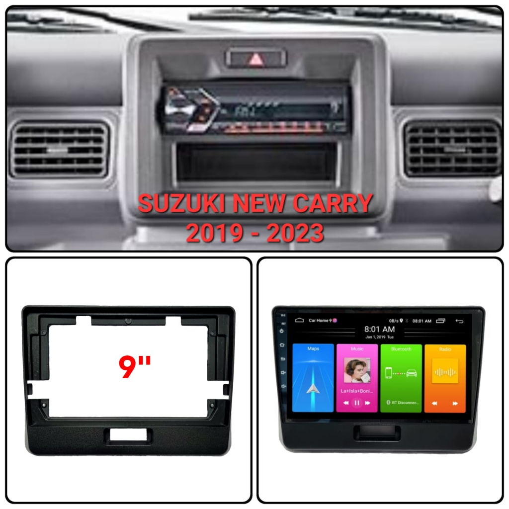 Jual Frame Headunit 9 Inch Untuk Suzuki New Carry 2019 up | Shopee ...