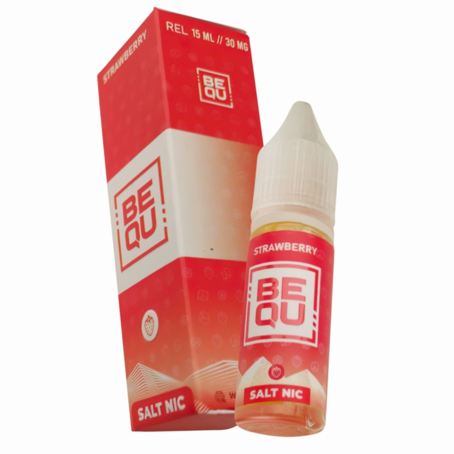 Jual Saltnic BEQU Stawberry 30MG 15ML By PODA X FVS X RAY Vapor ...