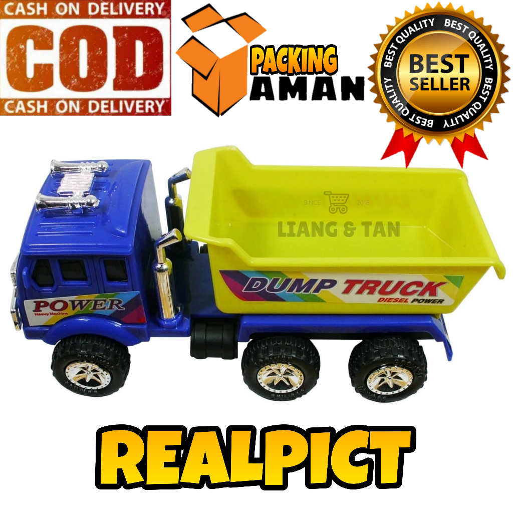 Jual ( BISA COD ) PROMO Mainan Anak Mobil Mobilan Truk Truck Angkut ...