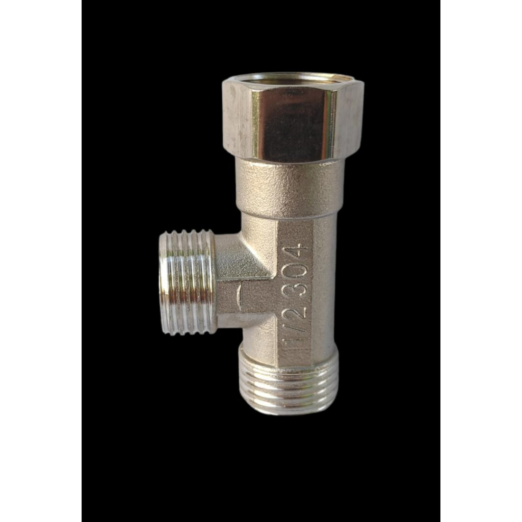 Jual NEPEL TEE - SAMBUNGAN T CLOSET - TEE SHOWER STAINLESS SUS304 ...