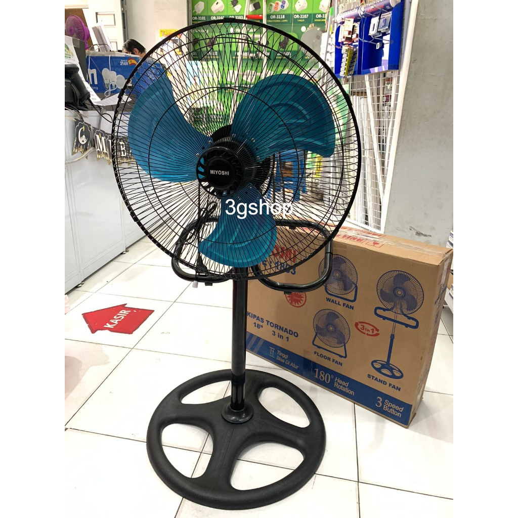 Jual STAND FAN 3 IN 1 MIYOSHI 18''(1803) | Shopee Indonesia
