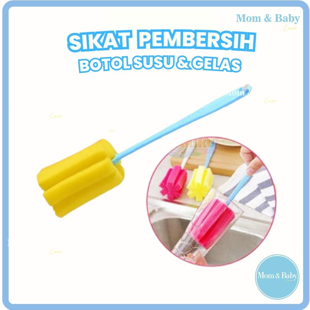 Jual Tongkat Spons Sponge Sikat Pembersih Botol Gelas Termos Tumblr SKB ...
