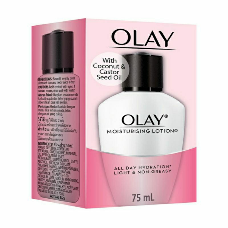 Jual Olay Moisturizing Lotion All Day Hydration 75ml | Shopee Indonesia