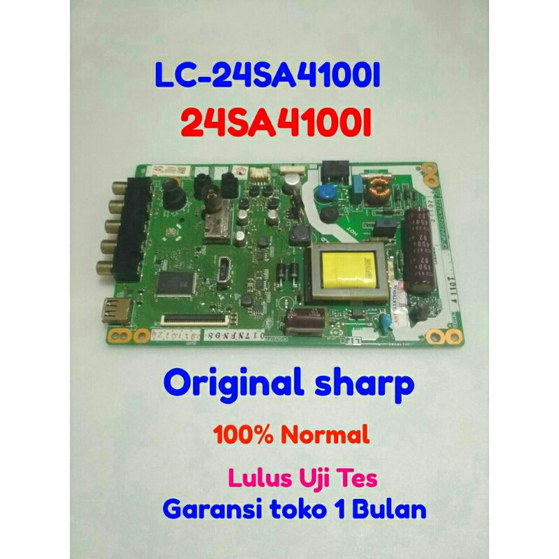 Jual MB Mainboard Motherboard Mb Mobo Mb Sharp Lc-24sa4100i Jual MB Mainboard Motherboard Mb Mobo Mb Sharp Lc-24sa4100i