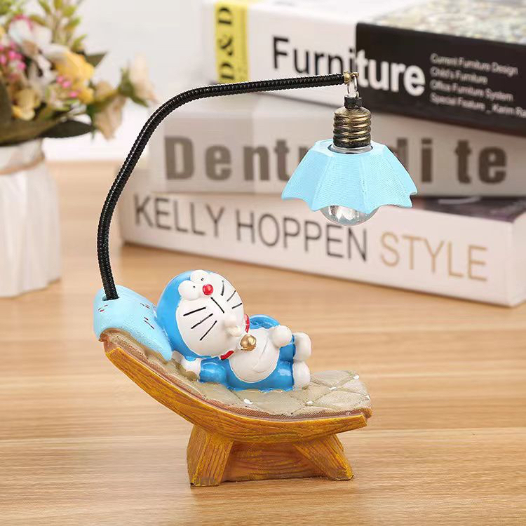 Jual Lampu Hias Kamar Tidur New Creative Resin Cartoon Totoro /Doraemon ...