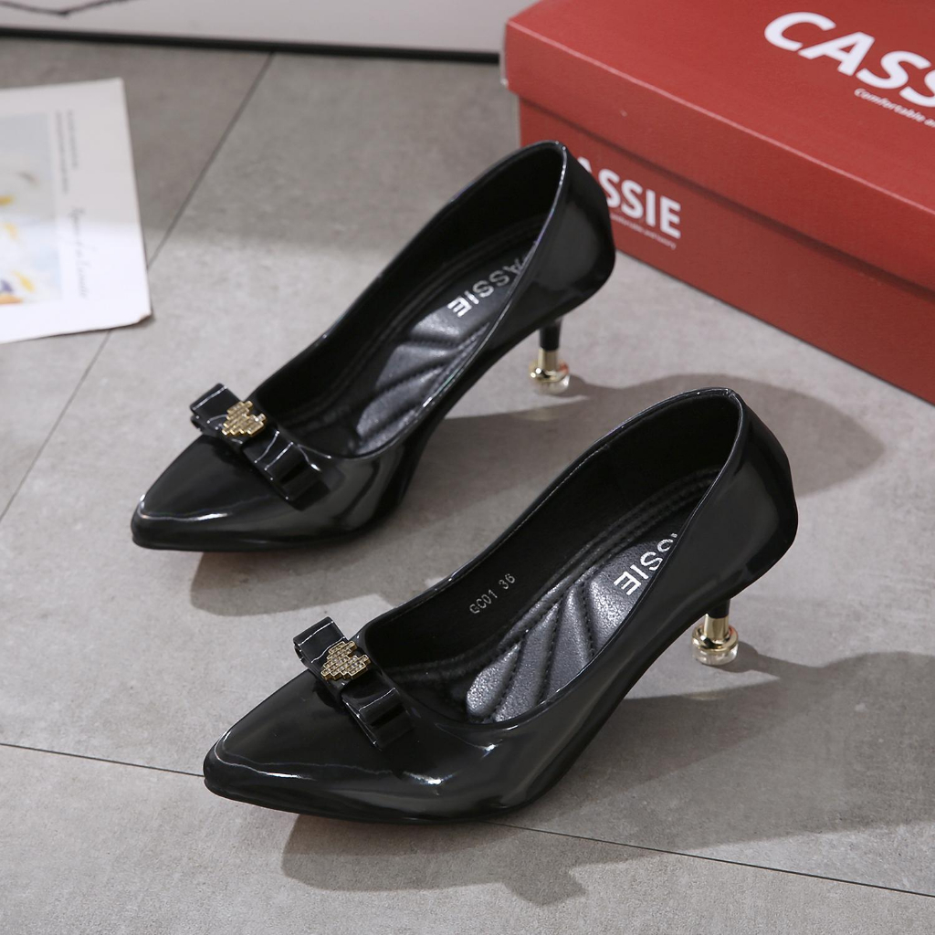 Jual CASSIE Sepatu heels wanita import Sepatu hak tinggi wanita import ...