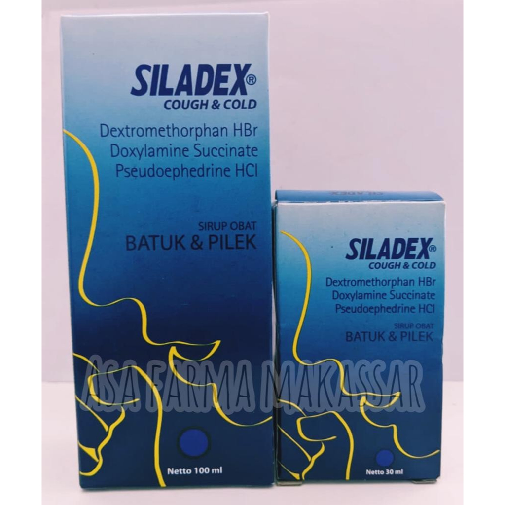 Jual Obat Batuk & Flu Dewasa SILADEX Sirup (biru) | Shopee Indonesia