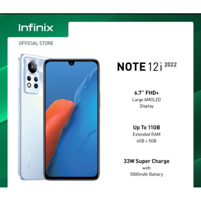 Jual infinix note 12i 2022 | Shopee Indonesia