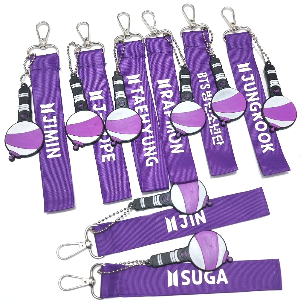 Jual STRAP BTS MEMBER NAME KEYRING LANYARD BANGTAN BOYS JIMIN SUGA JUNGKOOK JIN RAPMON JHOPE ...