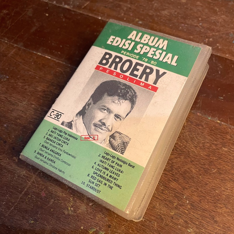 Jual kaset pita broery marantika pesolima album edisi spesial | Shopee ...