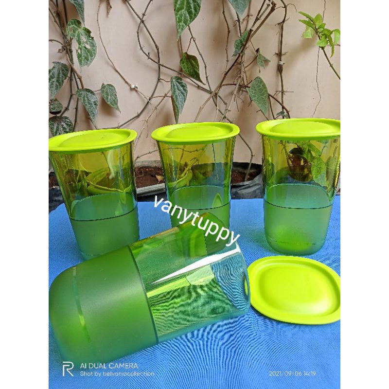 Jual gelas minum crystalline low 230ml gelas kristal ungu Tupperware ( 4 ) | Shopee Indonesia