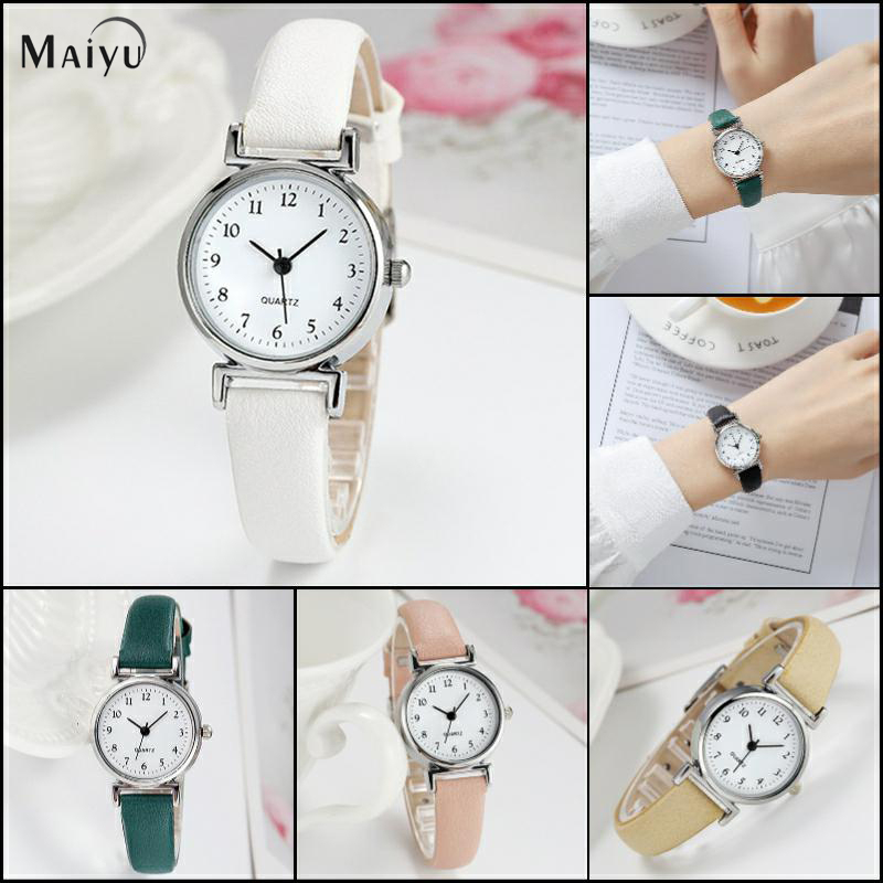 Jual Jam Tangan Wanita A0007 Jam Tangan Kuarsa Sabuk Kasual Sederhana ...