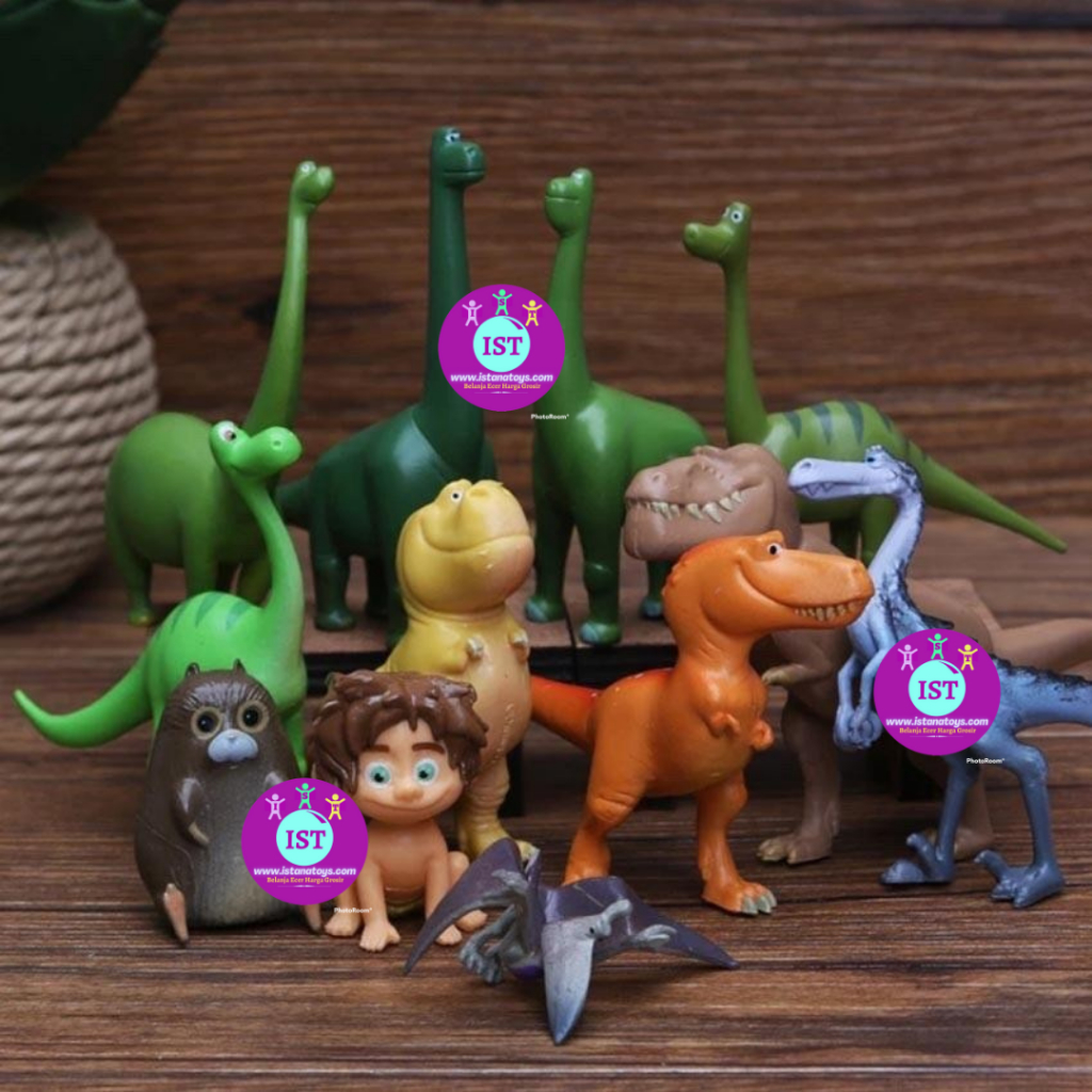 Jual COM Mainan Binatang Dinosaur Tarzan Jungle isi 12 pcs WL122 ...