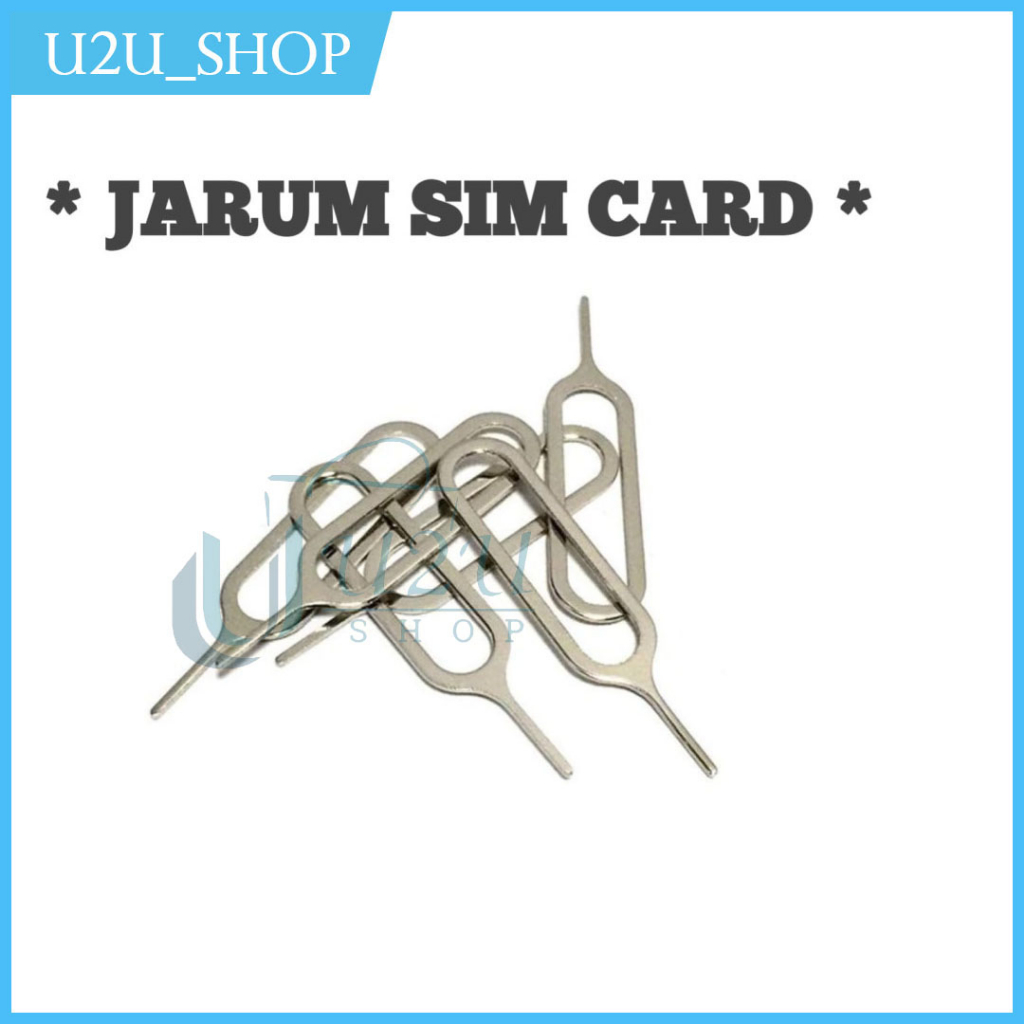Jual IJarum Sim Card - Jarum Kartu - Tusukan sim Card | Shopee Indonesia