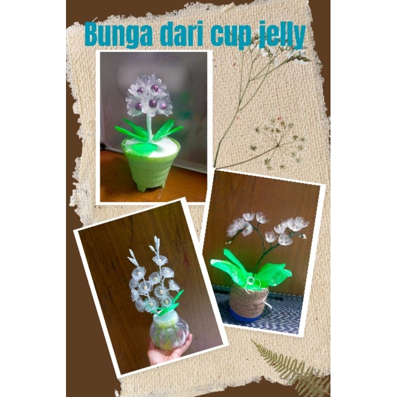 Jual Bunga unik dan cantik dari Cup Jelly | Shopee Indonesia