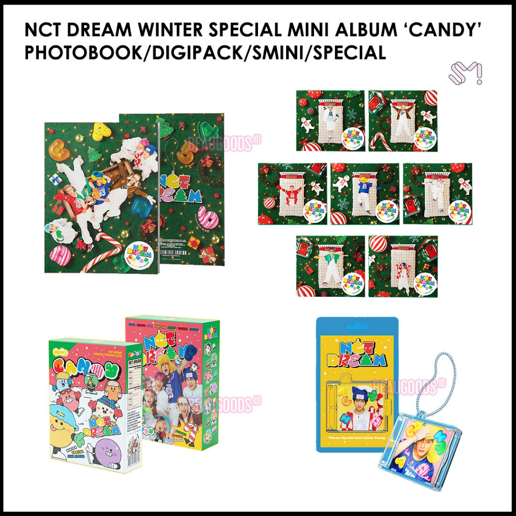 Jual NCT DREAM Winter Special Mini Album Candy Photobook/ Digipack ...