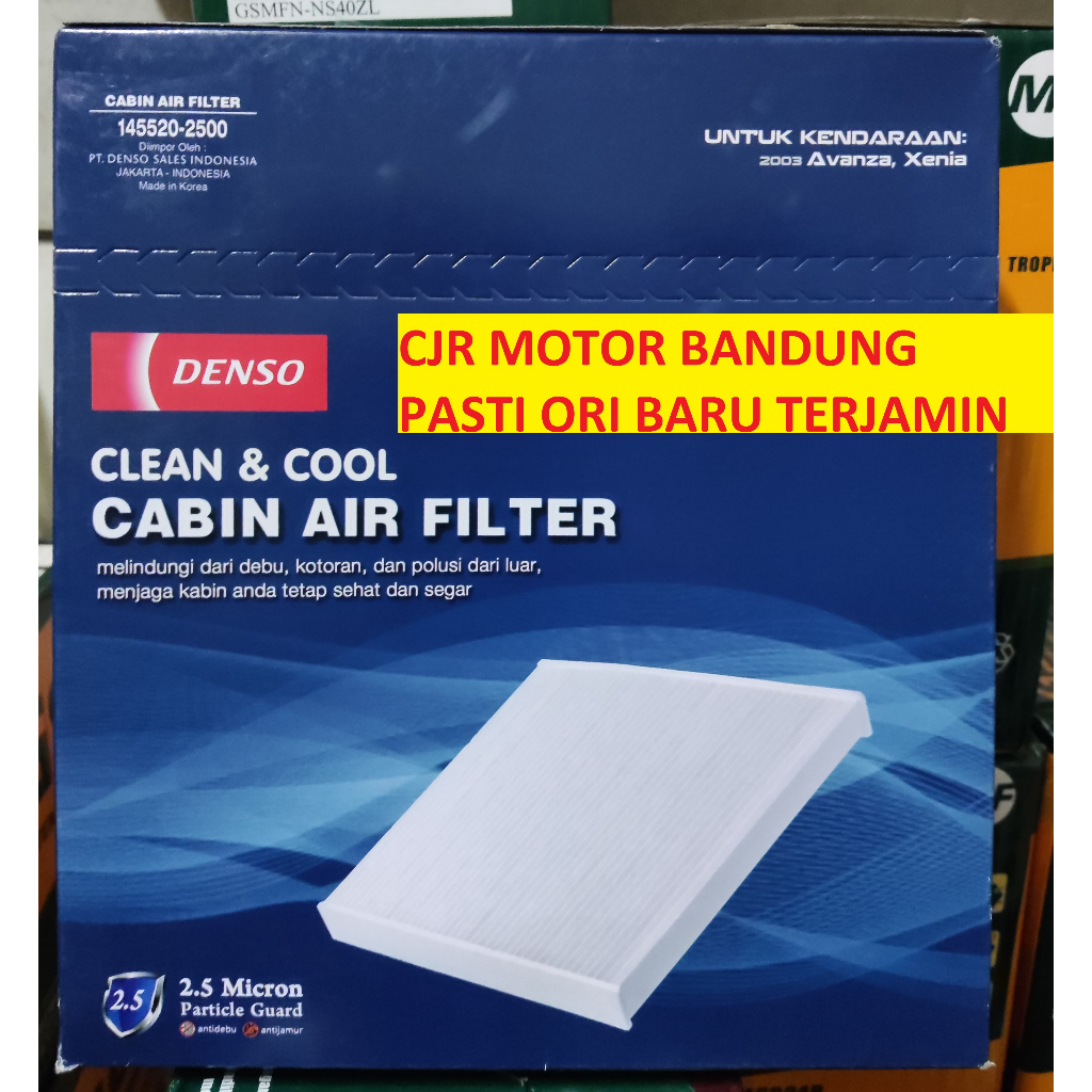 Jual Filter Saringan AC Kabin Denso ASLI Mobil Avanza Xenia OLD Rush ...