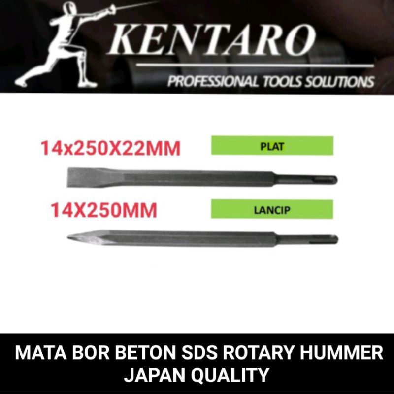 Jual MATA BOR BETON BOBOK TEMBOK ROTARY HAMMER HEAVY DUTY KENTARO JAPAN ...