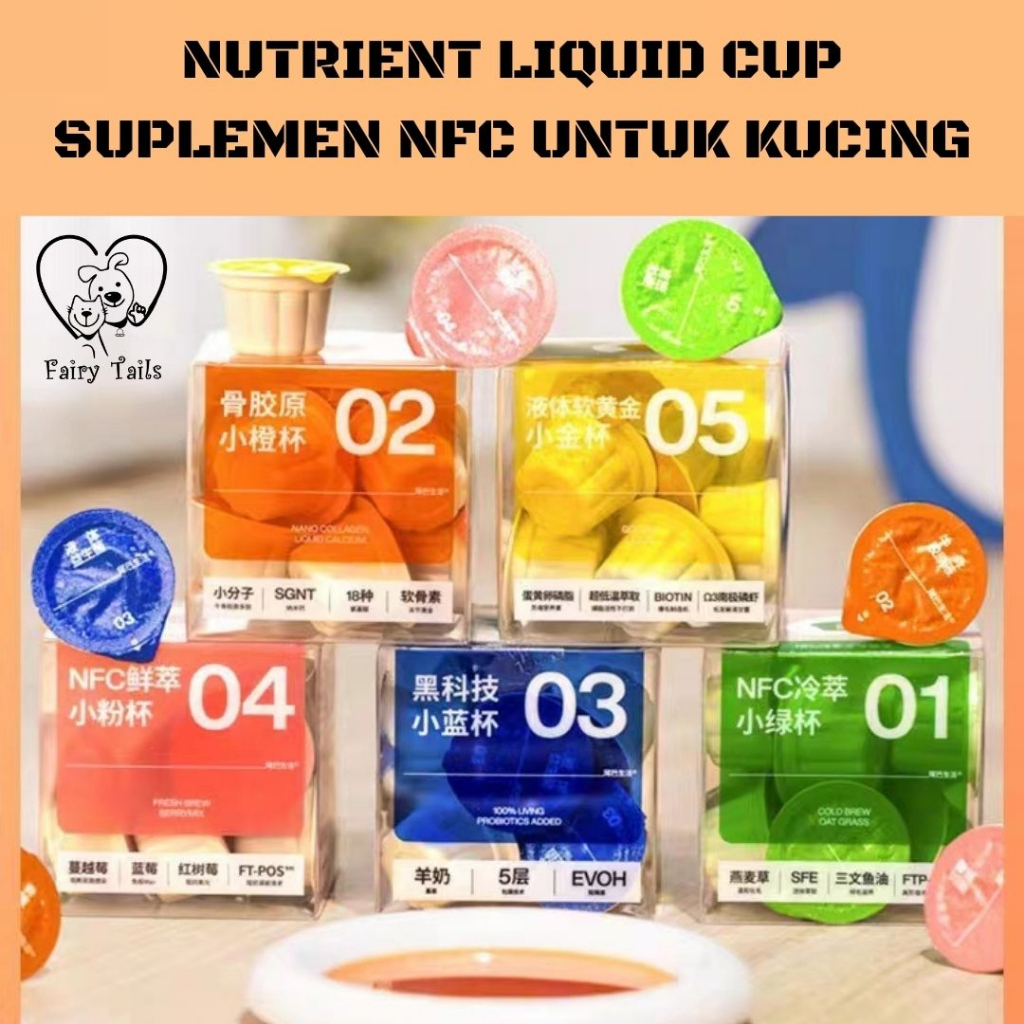 Jual Suplemen Cairan Nutrisi NFC Untuk Kucing dari Ekstrak Susu Kambing ...