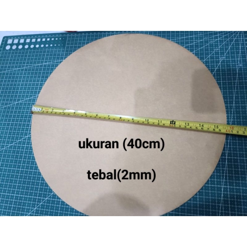 Jual akrilik lingkaran / bulat diameter 40cm tebal 2mm | Shopee Indonesia