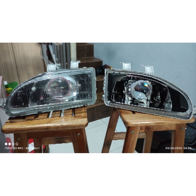 Jual Headlamp Custom Honda Civic Genio Estilo | Shopee Indonesia