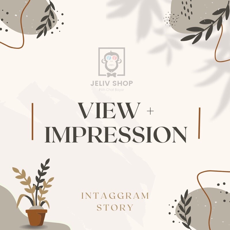 Jual instaggram view impression story | Shopee Indonesia