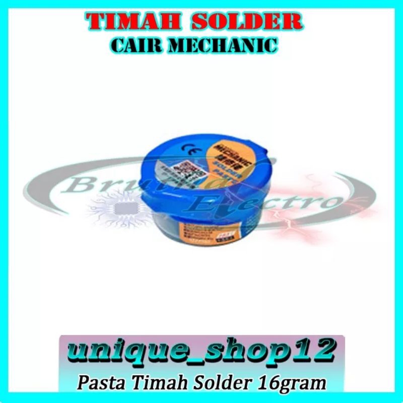 Jual Mechanic Solder Paste Timah Cair Pasta 16gr | Shopee Indonesia