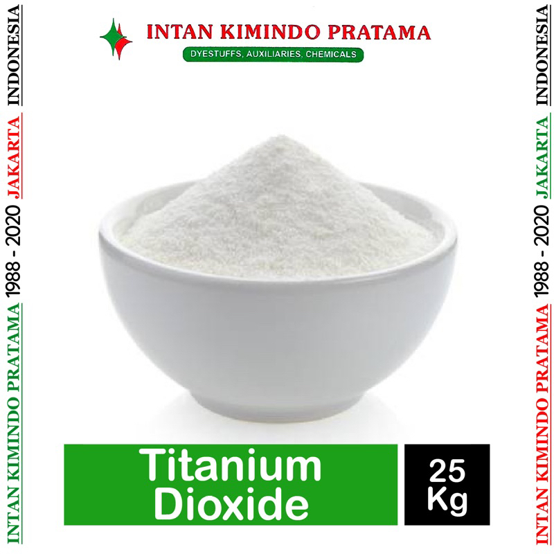 Jual Titanium Dioxide 25kg Pemutih Makanan Food Grade | Shopee Indonesia