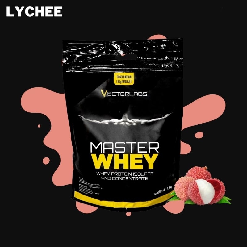 Jual Vectorlabs Master Whey Protein 10 lbs Susu Whey Protein Isolate ...