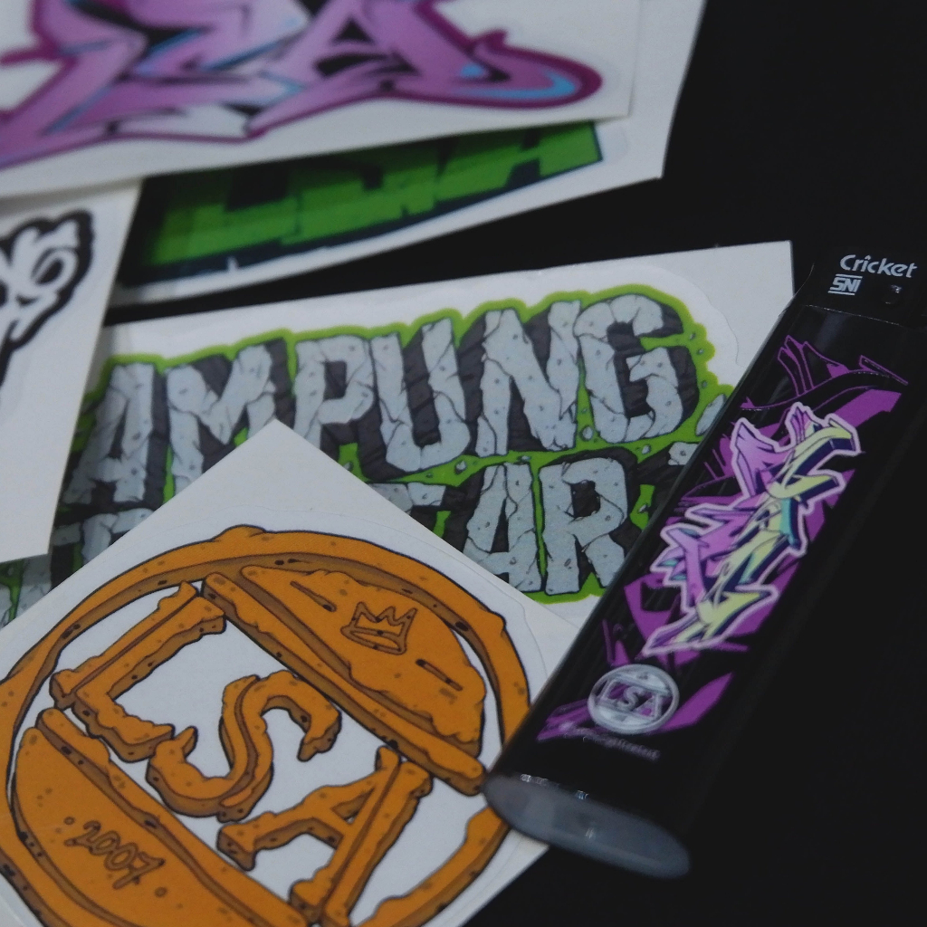 Jual LSA Cricket lighter & sticker pack | Shopee Indonesia