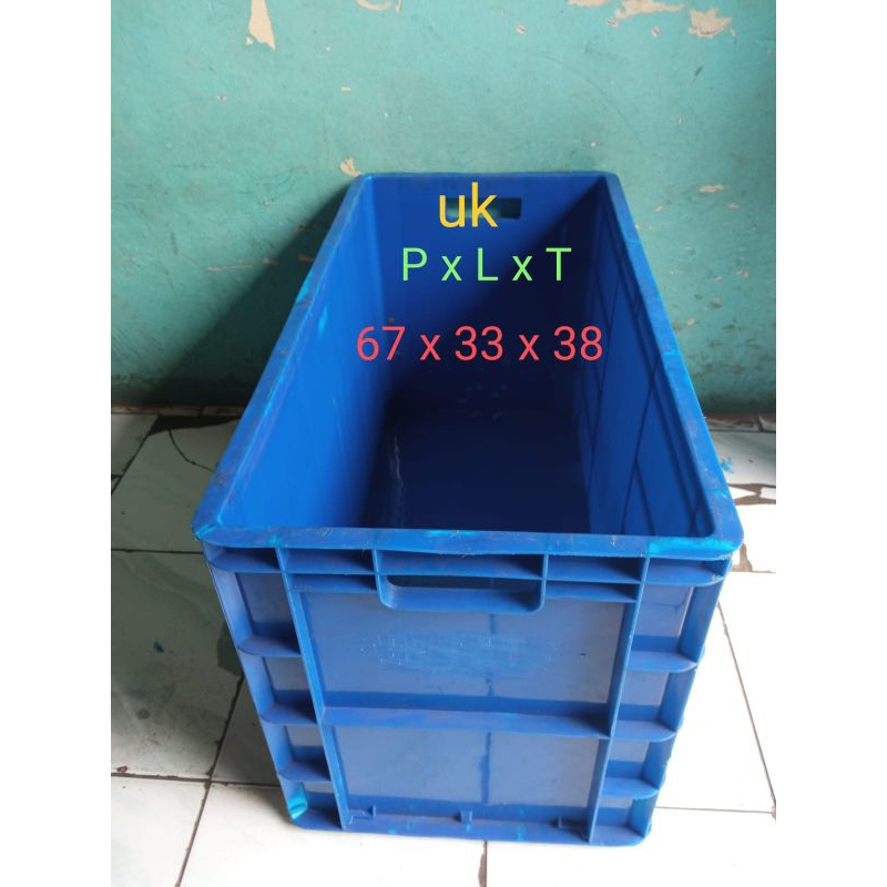 Jual box kontener bekas 67x33x38 cm (6658) | Shopee Indonesia