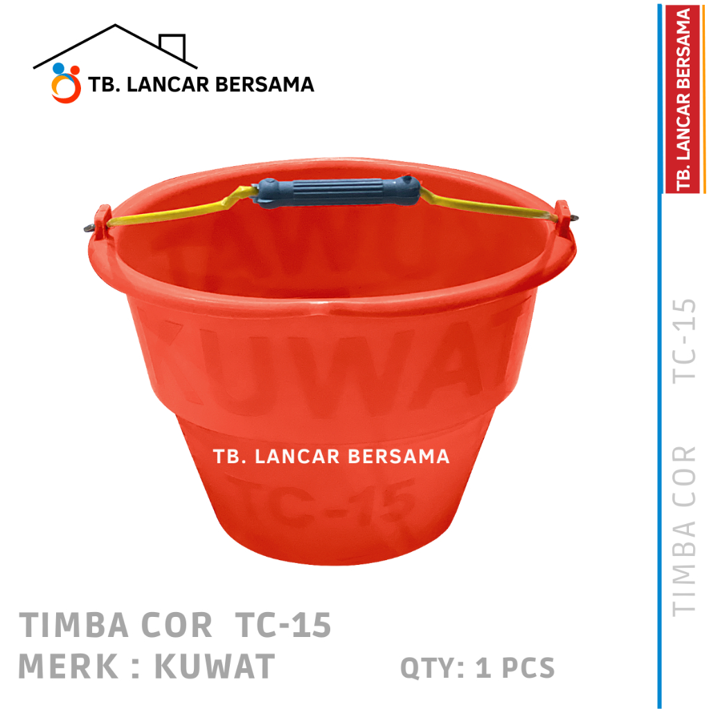 Jual TIMBA COR ANTI PECAH TC-15 ORANGE KUWAT | Shopee Indonesia