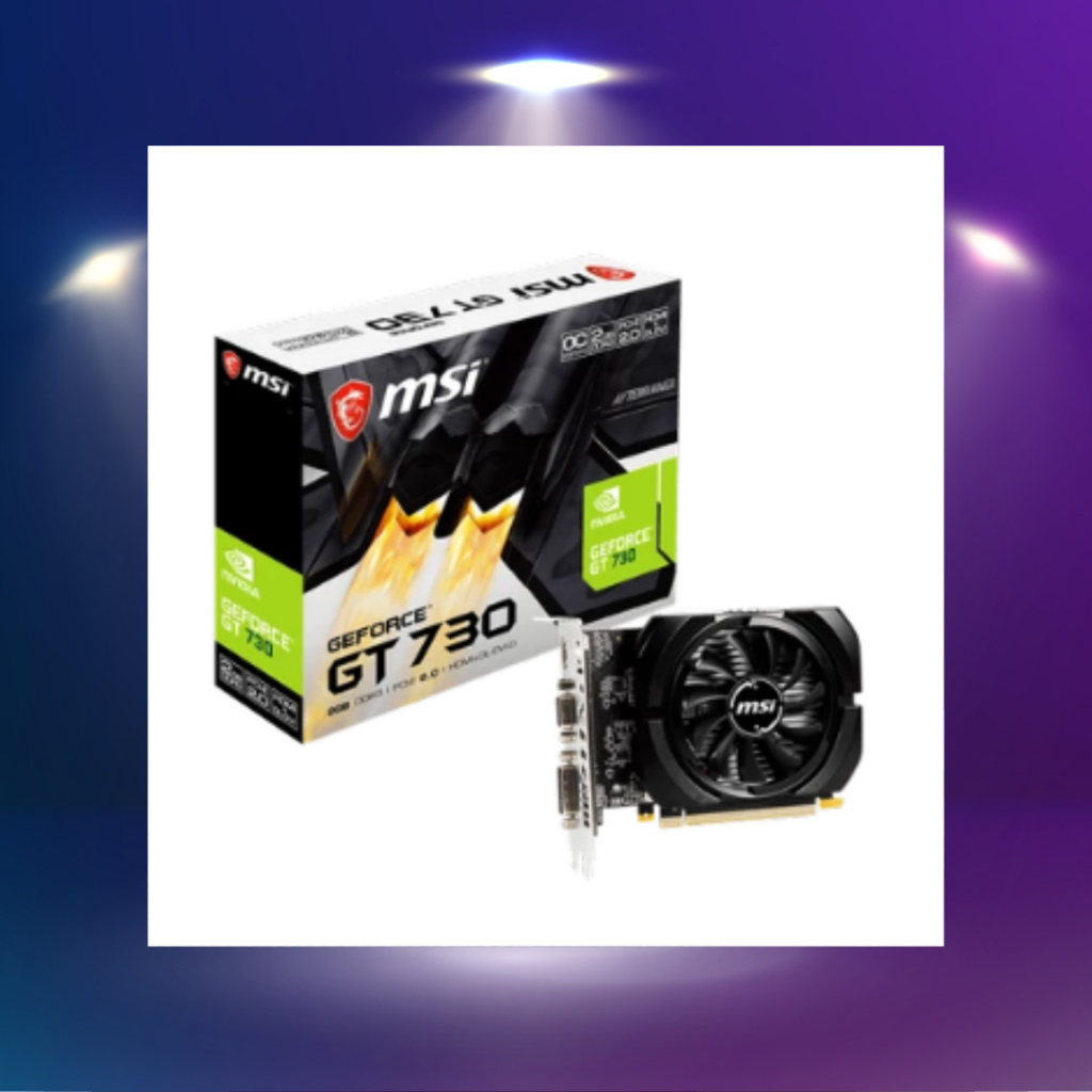 Jual VGA Card MSI GeForce GT 730 N730K-2GD3OCV5 - 2GB DDR3 (DELTUS) | Shopee Indonesia