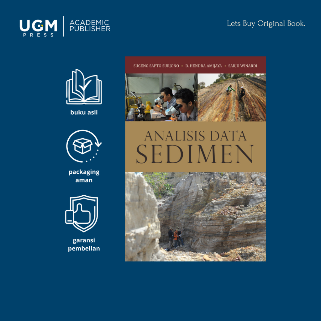 Jual UGM Press Buku Original Analisis Data Sedimen | Shopee Indonesia