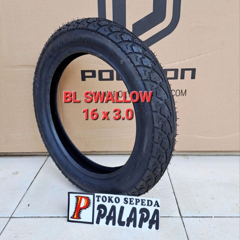 Jual Ban Luar SWALLOW 16 X 3.0 Sepeda Anak BMX Ban Besar | Shopee Indonesia