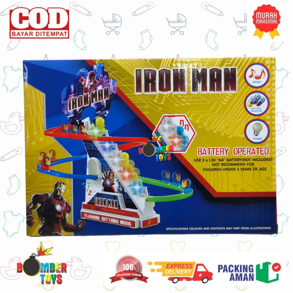 Jual MAINAN ANAK BEBEK PINGGUIN SELUNCUR TANGGA BAYI SMALL DUCK TRACK ...