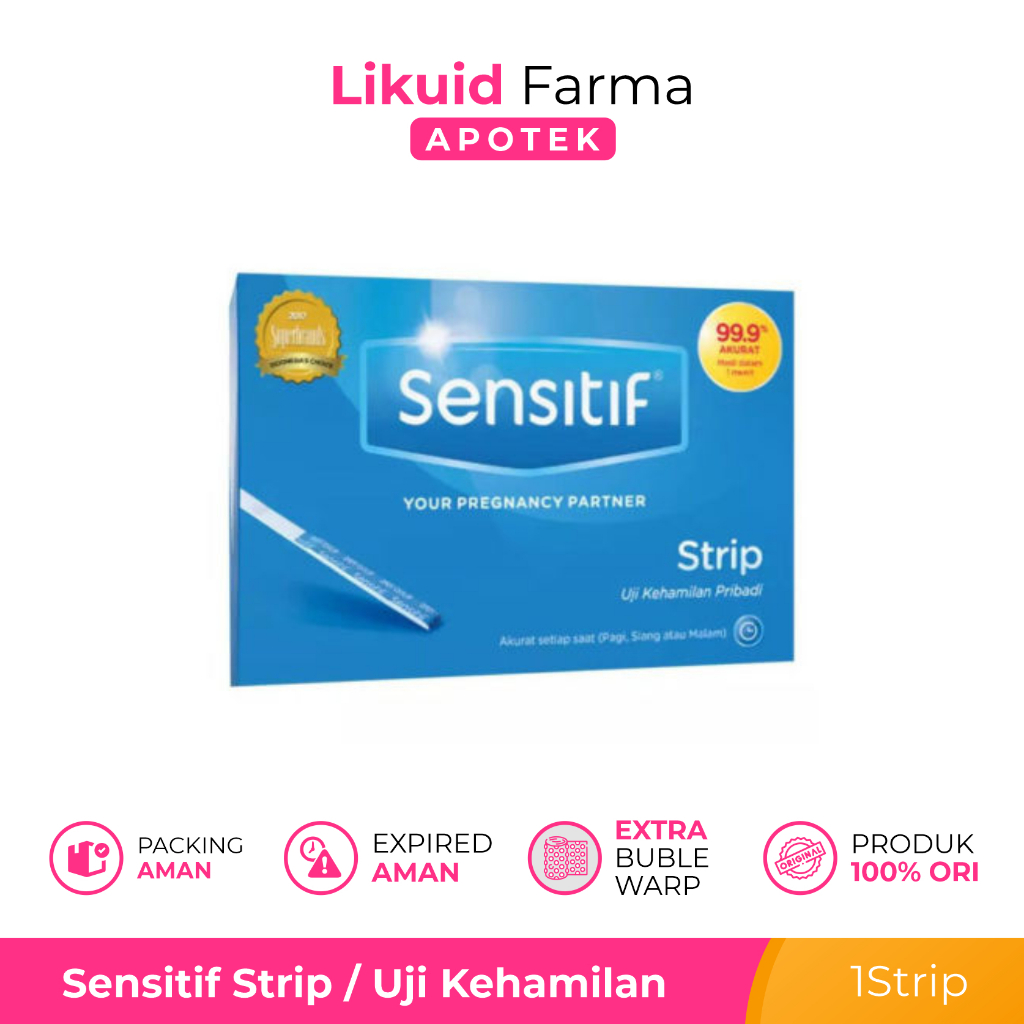 Jual SENSITIF STRIP / ALAT TEST KEHAMILAN / TEST PACK | Shopee Indonesia