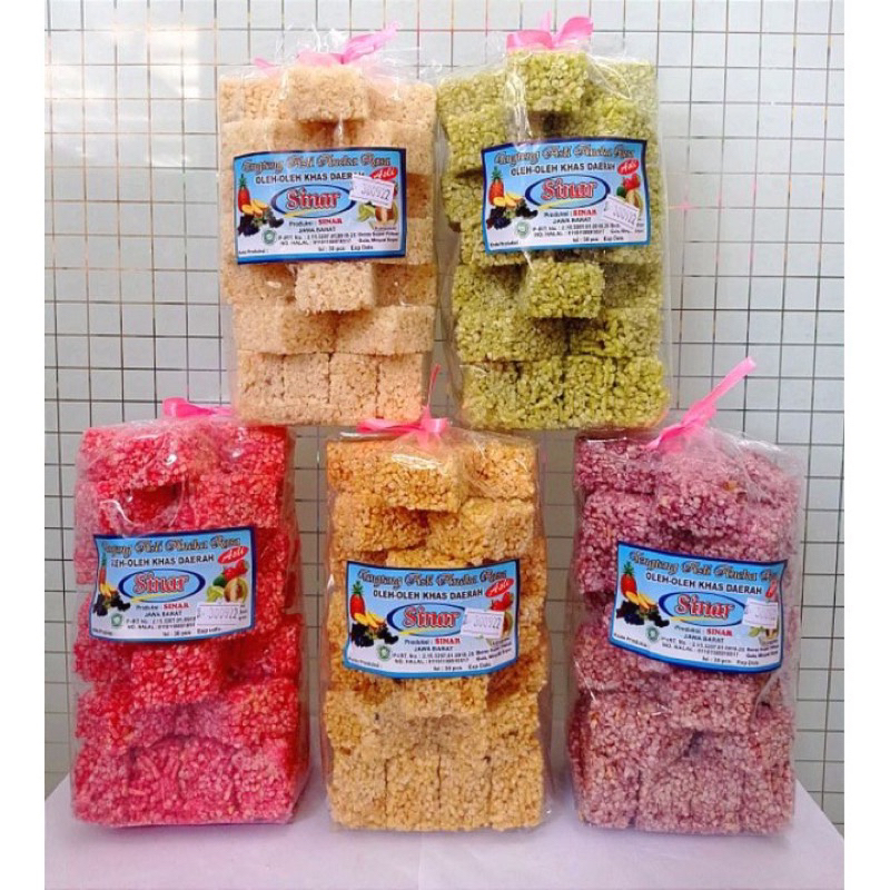 Jual GIPANG / JIPANG ANEKA RASA TENG TENG KUE BERAS MANIS RASA BUAH ...