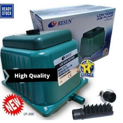Jual RESUN LP 200 POMPA UDARA AERATOR AIR PUMP AQUARIUM KOLAM LP200 ...