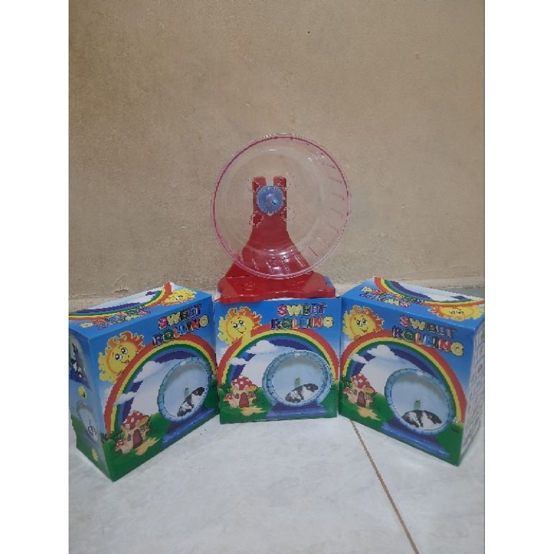 Jual Kincir Hamster | Kincir Putar Hewan | Mainan Roda Berputar ...