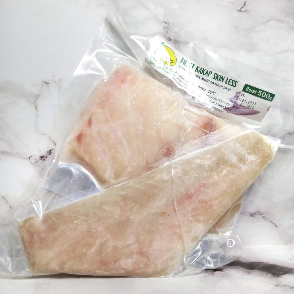 Jual Fillet Ikan Kakap 500 gram SUMBER GIZI | Shopee Indonesia