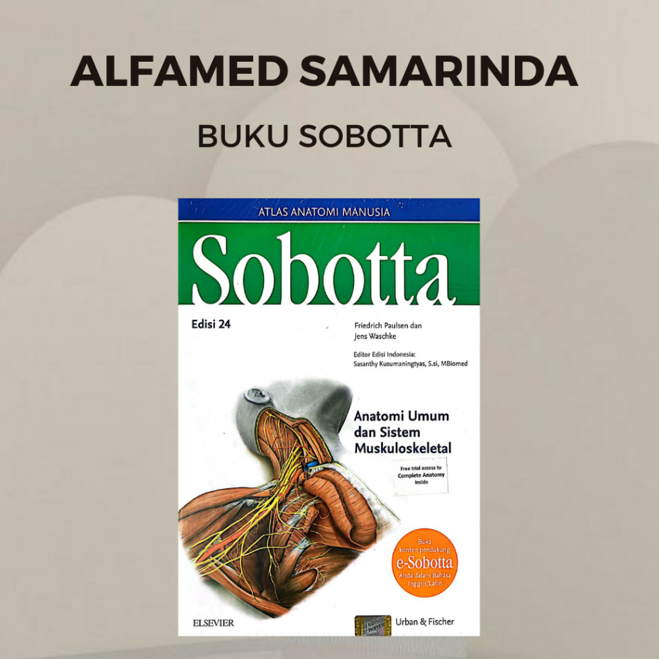 Jual (ORIGINAL) Buku Sobotta Atlas Anatomi 3 Vol-Set Edisi 4 Indonesia ...