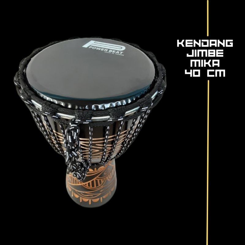 Jual Alat Musik Tradisional Kendang Jimbe Mika 40cm Murah | Shopee ...