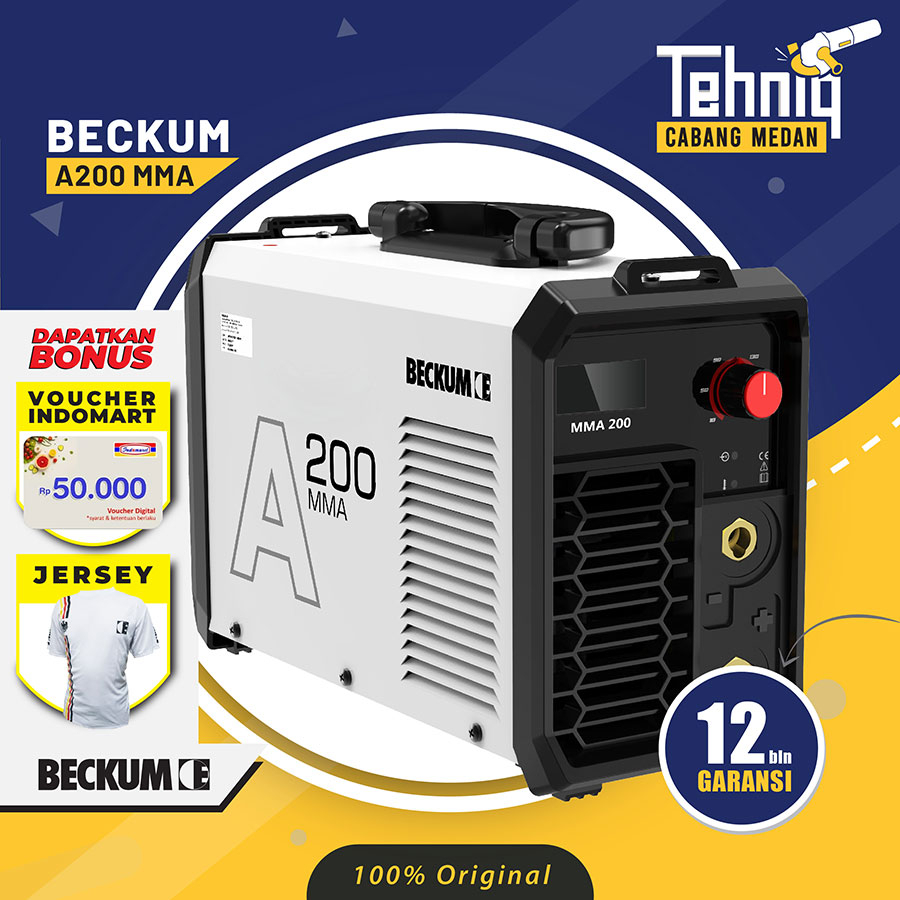 Jual TRAFO LAS LISTRIK BECKUM A MMA 200 INVERTER WELDING | Shopee Indonesia
