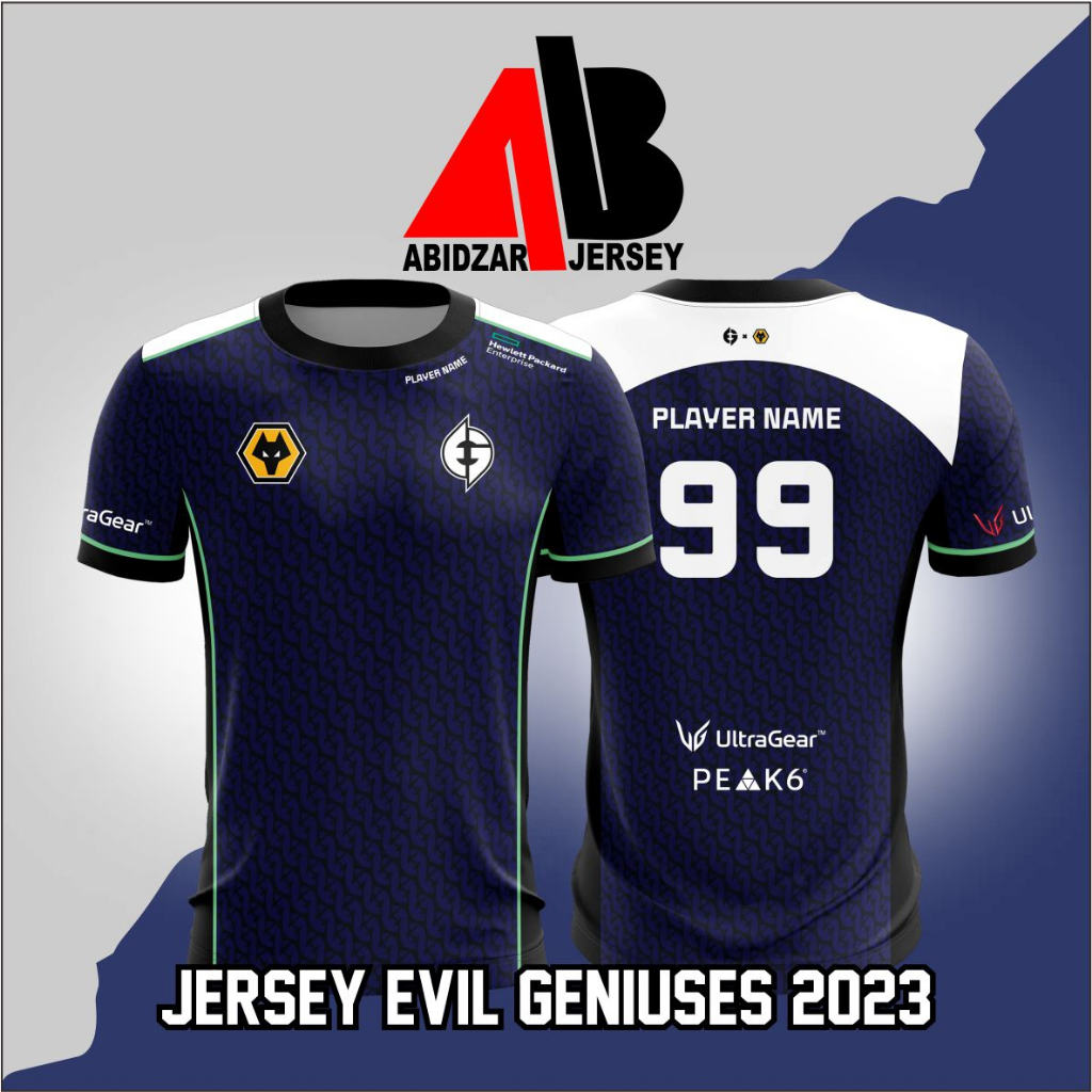 Jual JERSEY EVIL GENIUSES 2023 BAJU KAOS TERBARU DOTA 2 | Shopee Indonesia