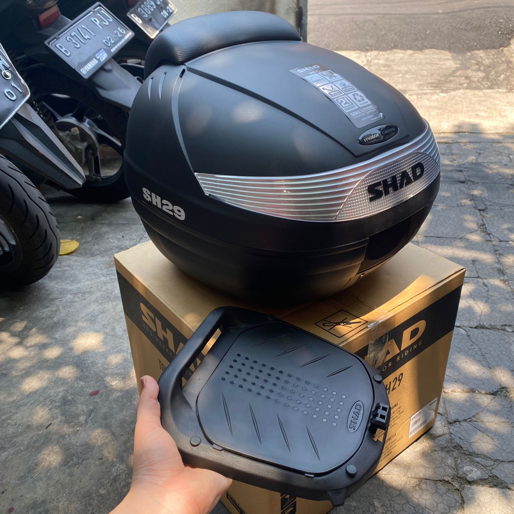 Jual SHAD BOX SH29 BASE PLATE SH29 BACKREST SH29 SET BOX SHAD SH29 BOX MOTOR SH29 | Shopee Indonesia